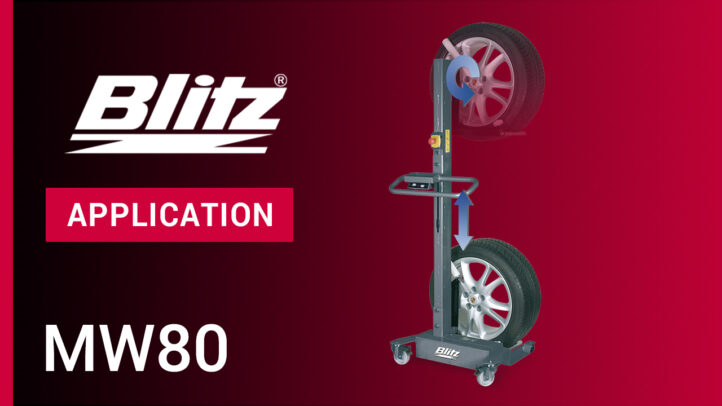 Mobile wheel carriage MW80 - Rotary Solutions