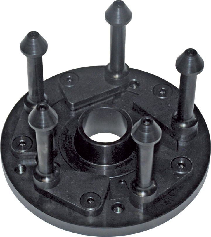 Precision type clamping flange Universal, for wheels with 3/4/5 holes ...