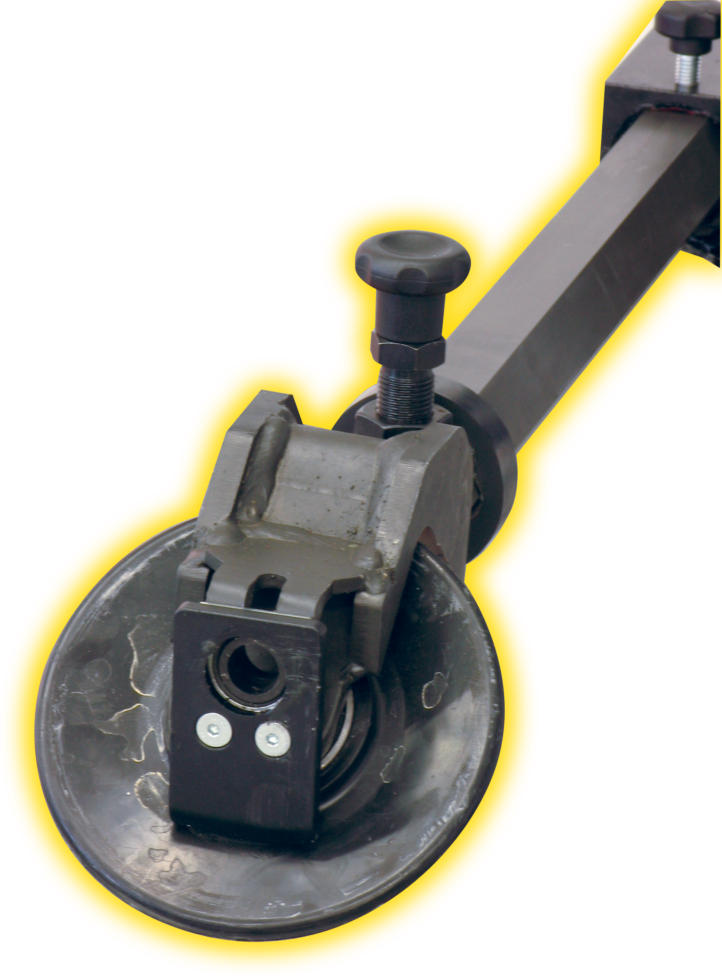 Bead depressor roller | 45° inclined - Rotary Solutions