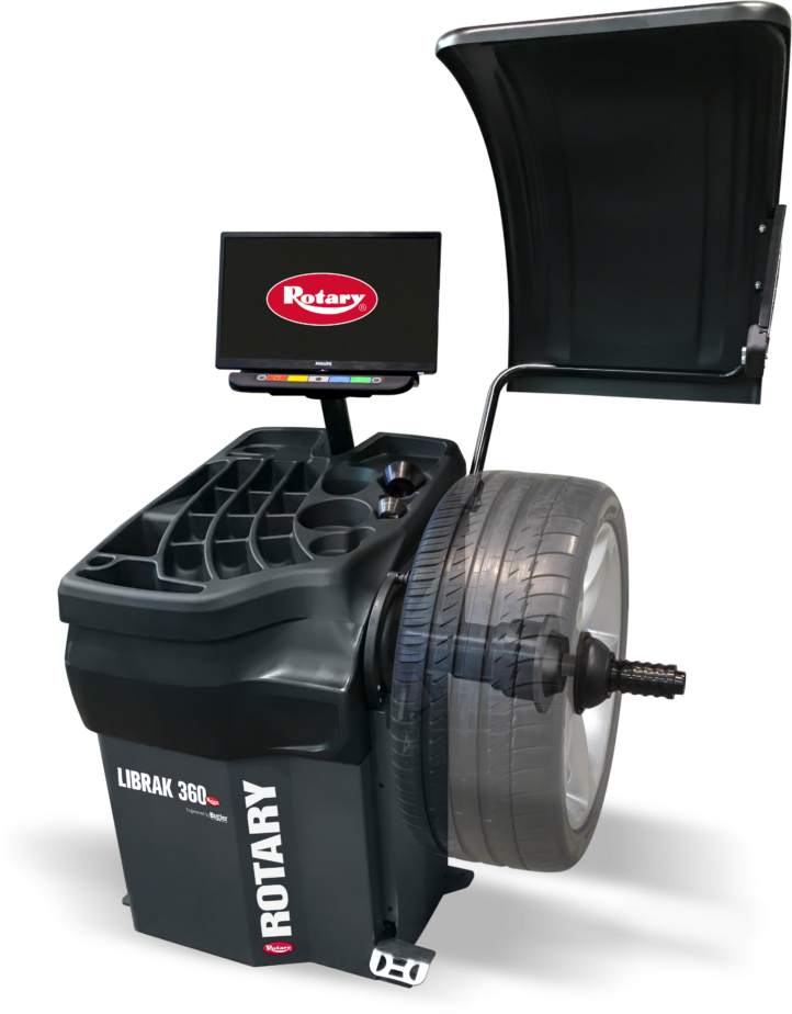 Electronic monitor wheel balancer Librak360PWS - Rotary