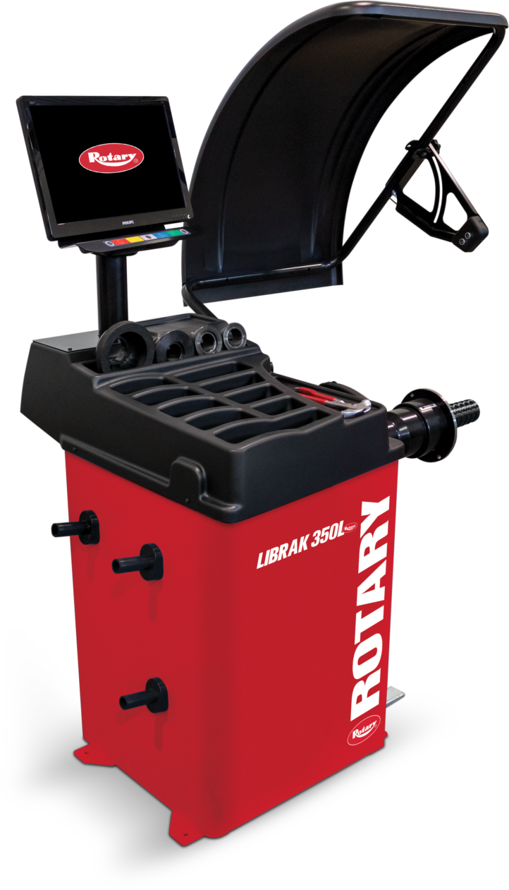 Electronic wheel balancer with microprocessor Librak350L - Rotary